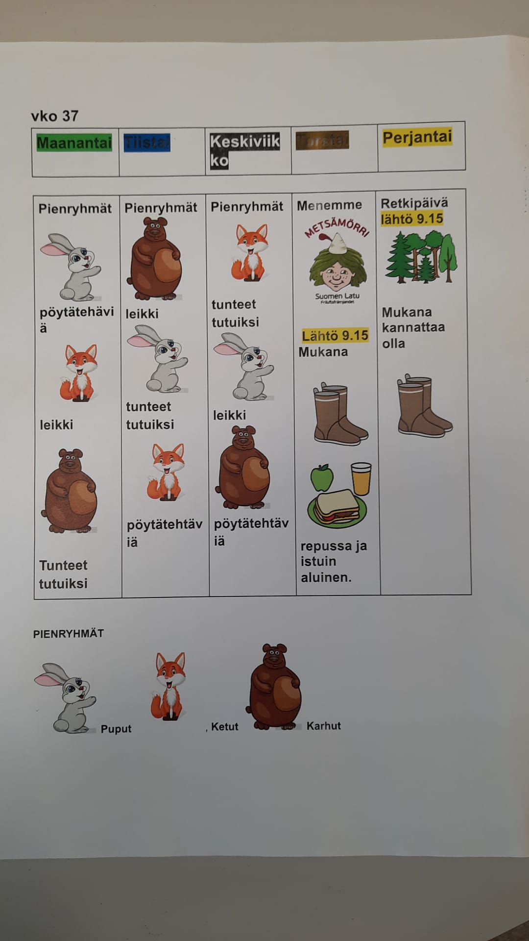 Varhaiskasvatus - Karstula